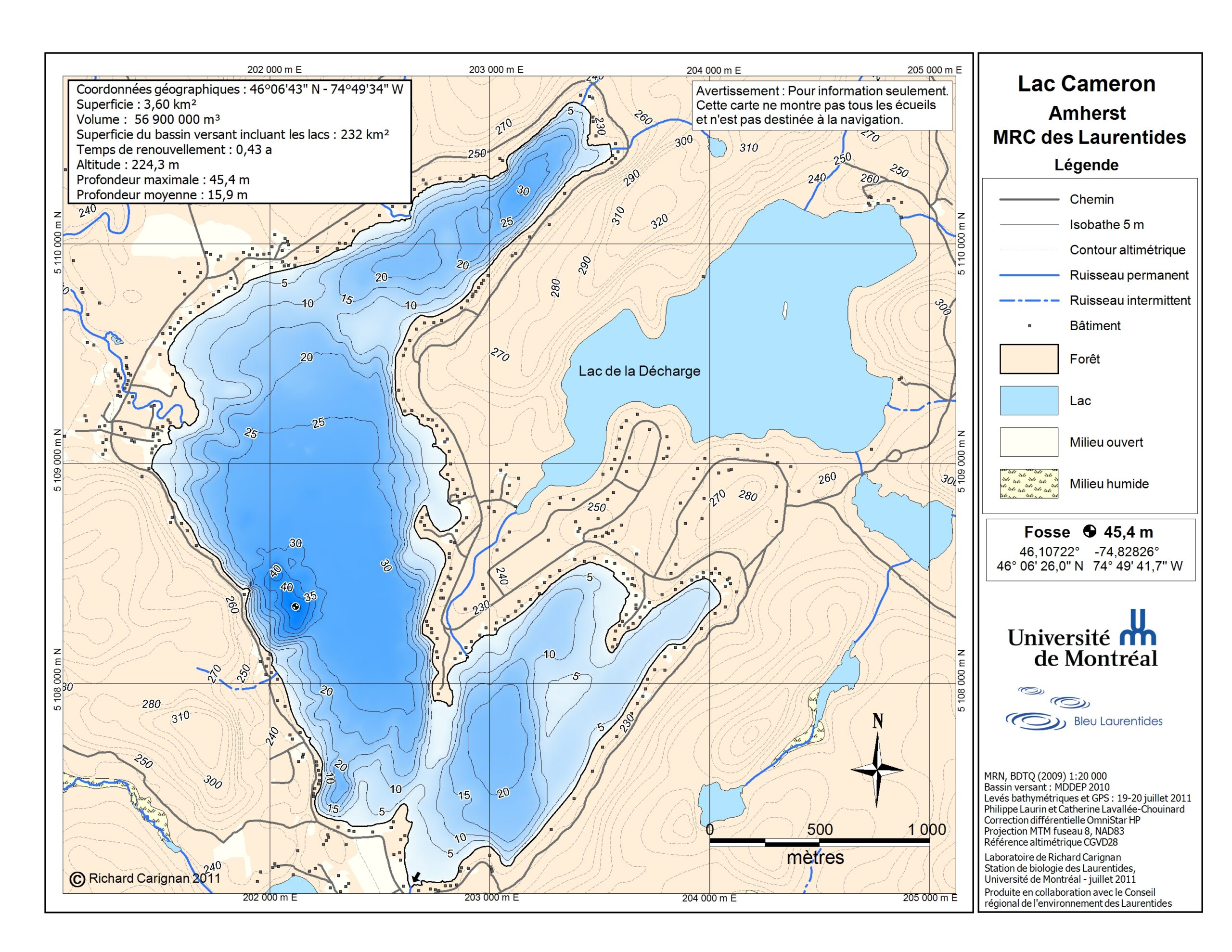Cameron - Conseil régional de l'environnement des Laurentides